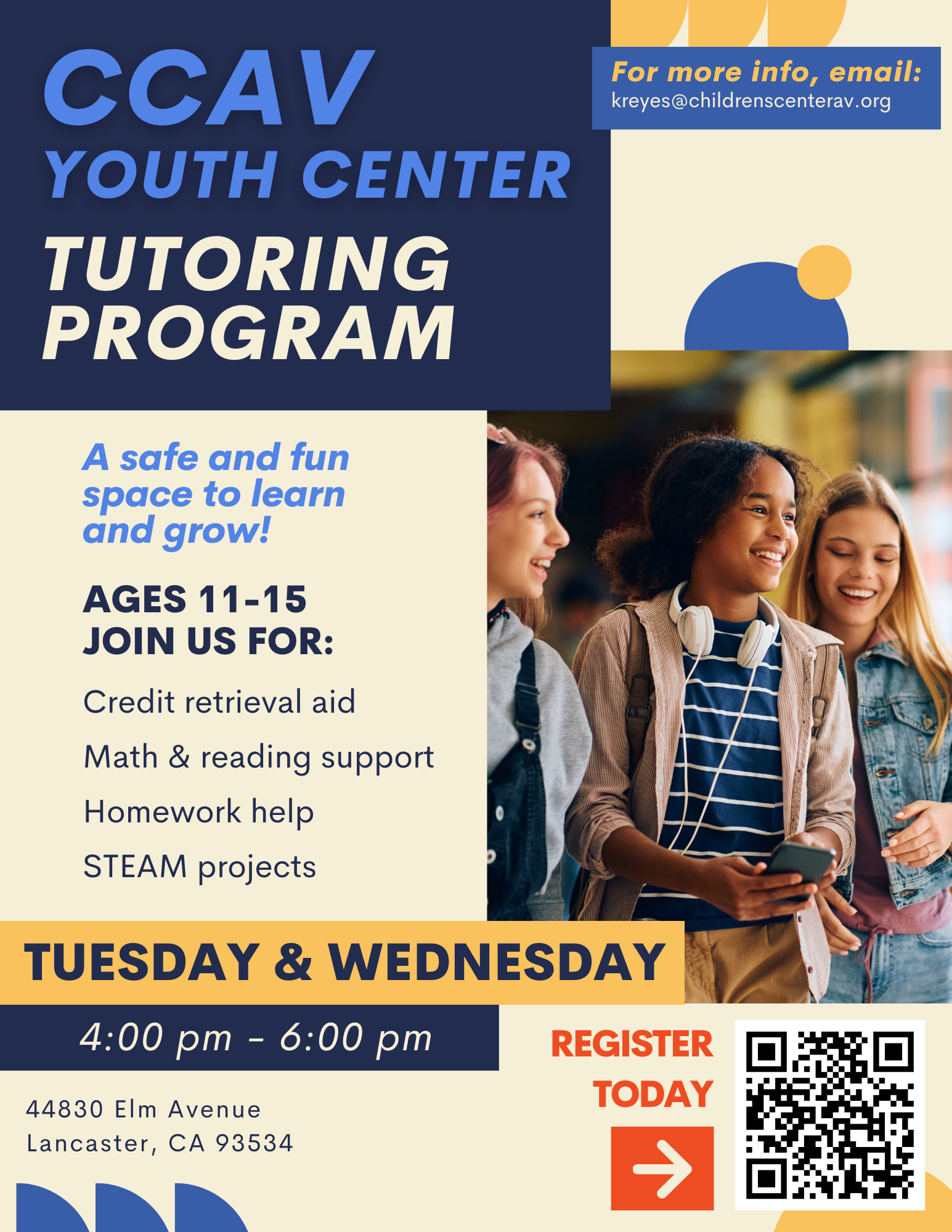 CCAV Youth Center Tutoring Program - lightgoldenrodyellow-parrot-959843 ...